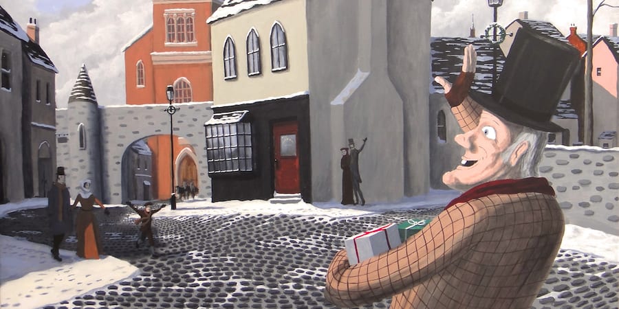 Scrooge becomes a good man - Cobalt