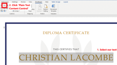 Use Power Automate to Send Custom Word Templates