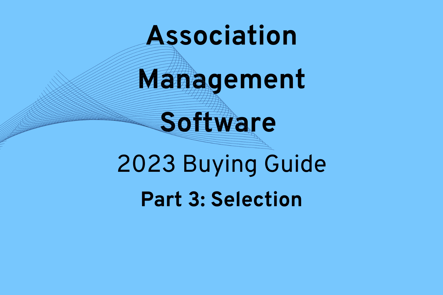 membership management software buying guide featured image - Cobalt
